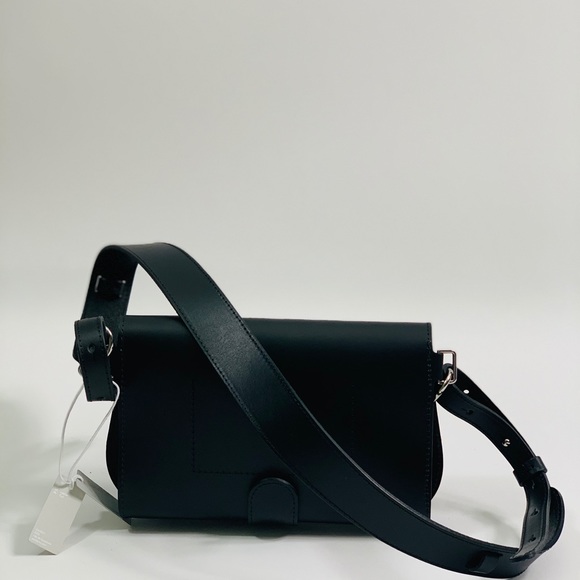 COS | Bags | Cos Black Detachable Leather Belt Bag New | Poshmark
